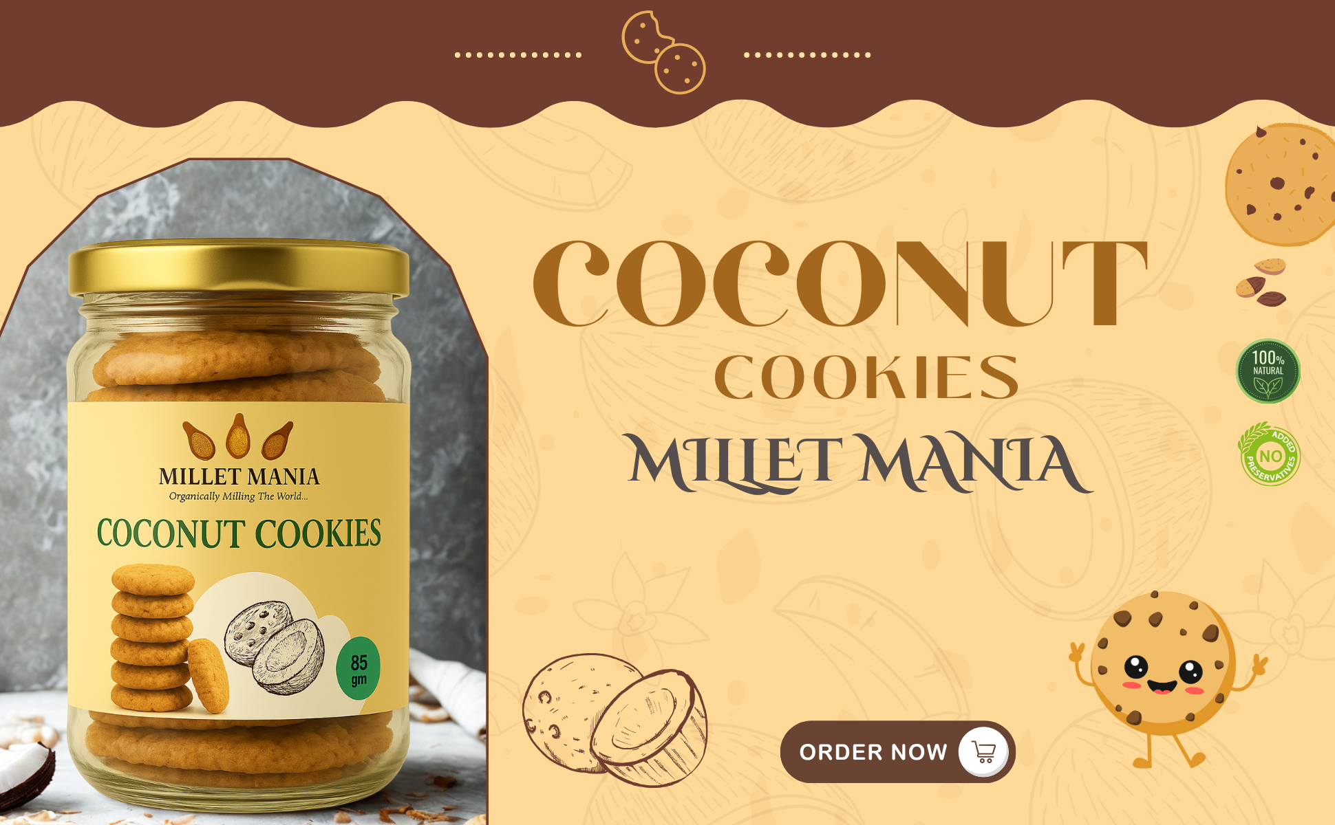 Millet Mania's Millet Cookies