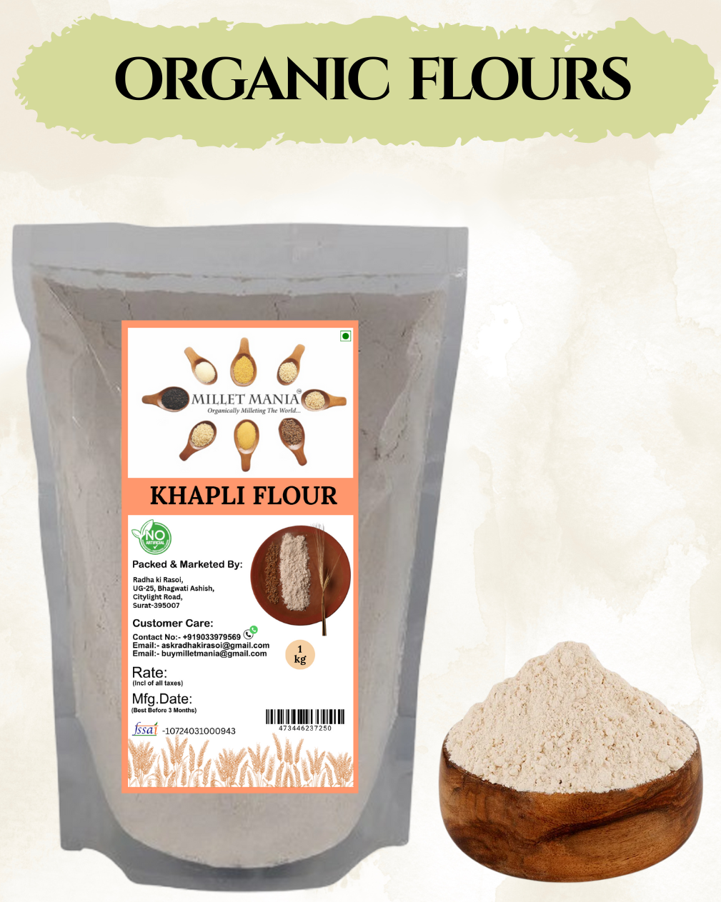 Organic Flours – Millet Mania
