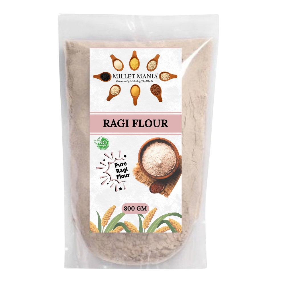 Ragi Flour (Finger Millet Flour) (500g) – Millet Mania