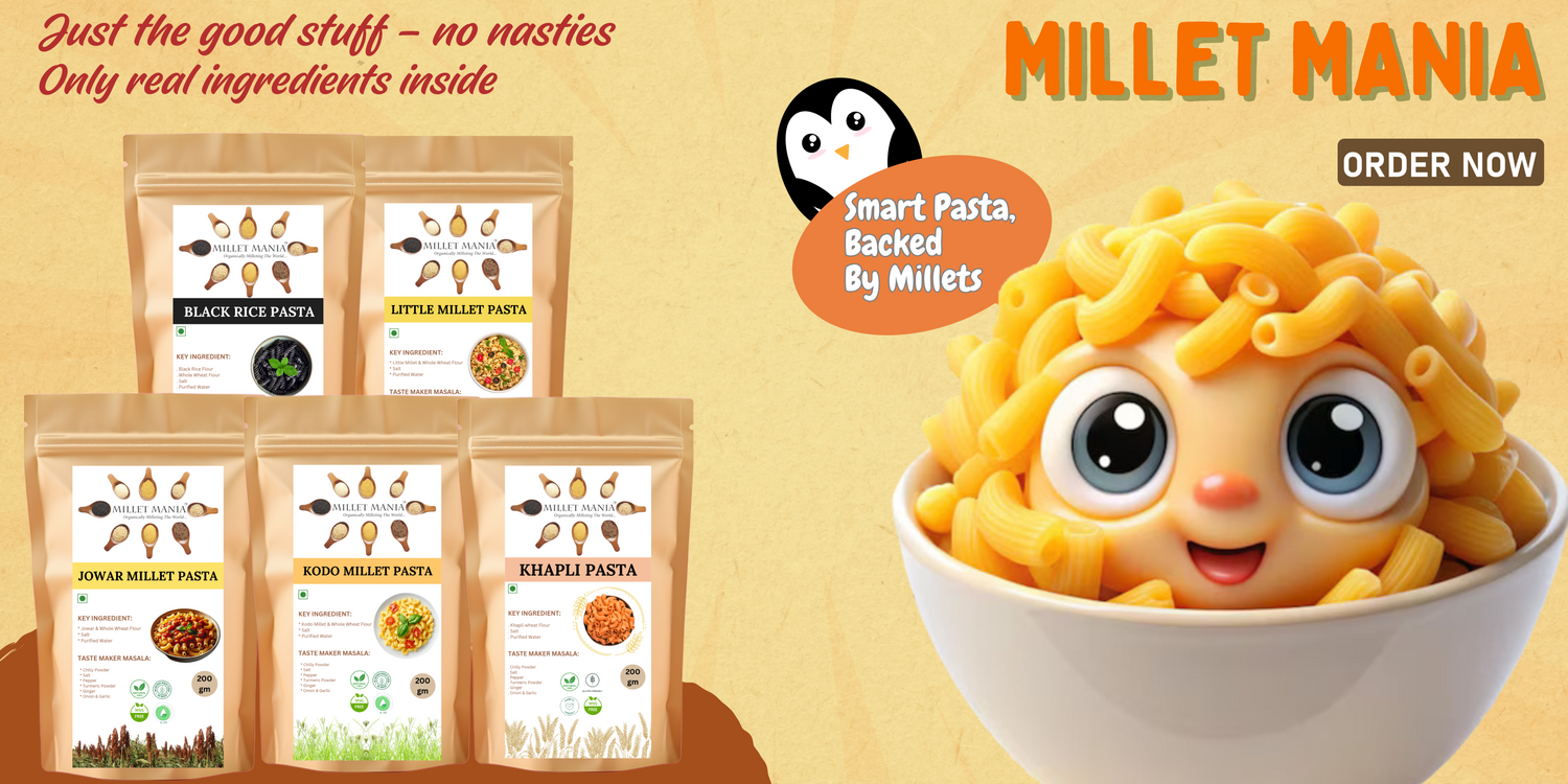 Millet Mania – Healthy Millet Snacks & Natural Foods