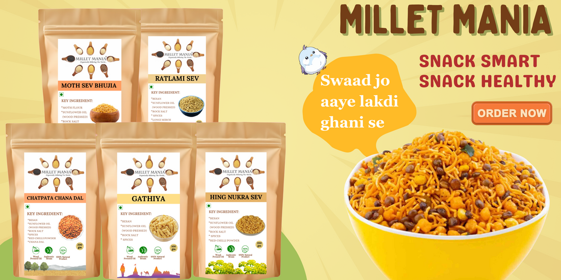 Millet Mania – Healthy Millet Snacks & Natural Foods