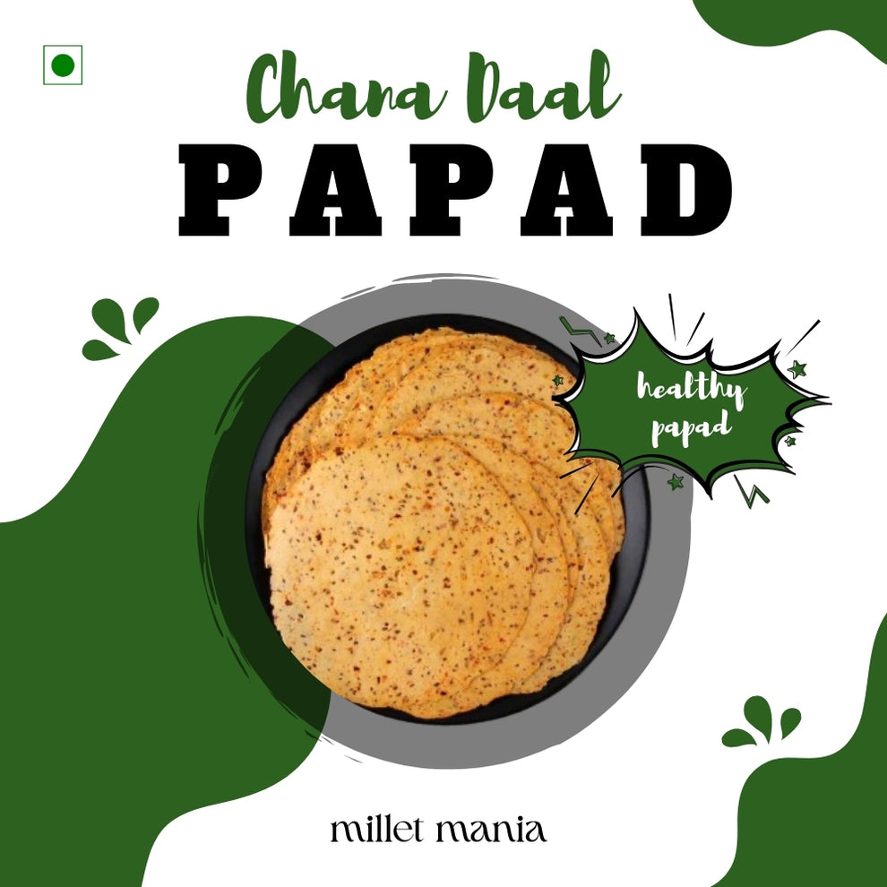 Chana Papad (250g) – Millet Mania