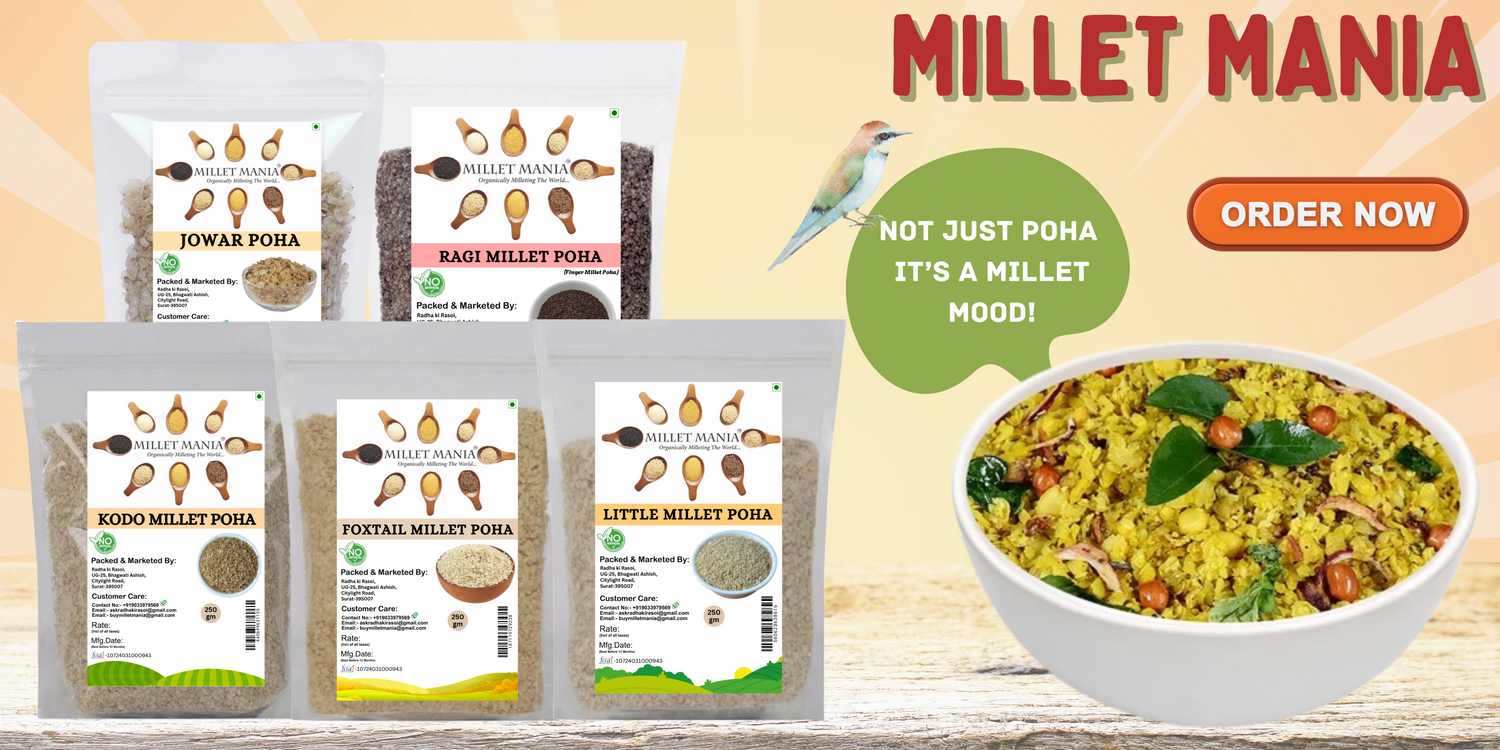 Millet Mania – Healthy Millet Snacks & Natural Foods