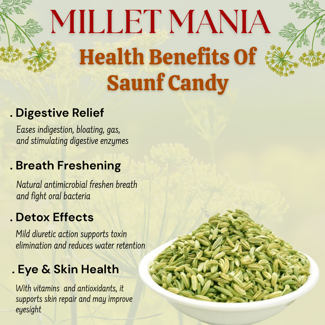 Saunf Candy (15 Piece) – Millet Mania