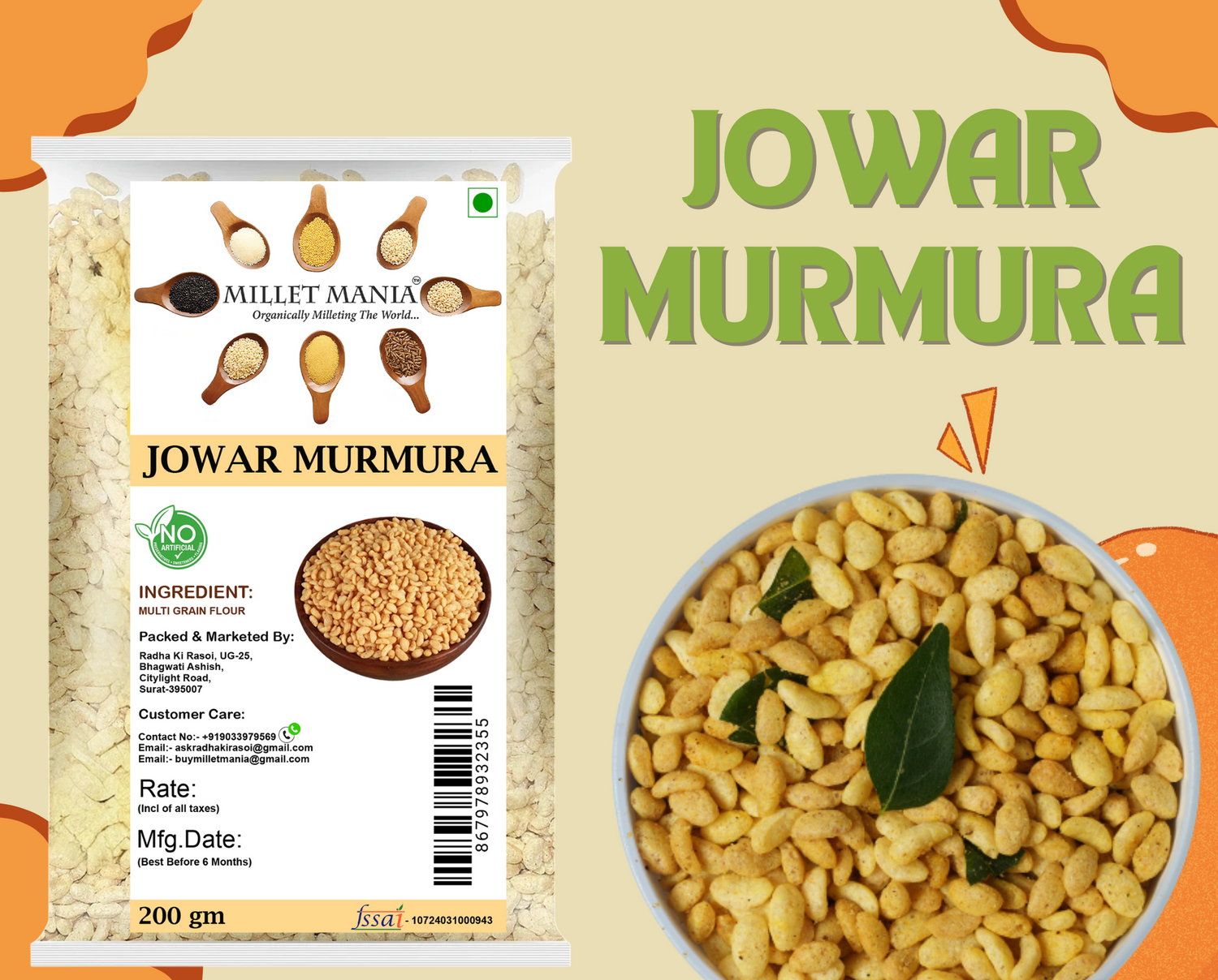 Millet Mania – Healthy Millet Snacks & Natural Foods
