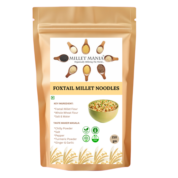 Foxtail Millet Noodles (210g) – Millet Mania