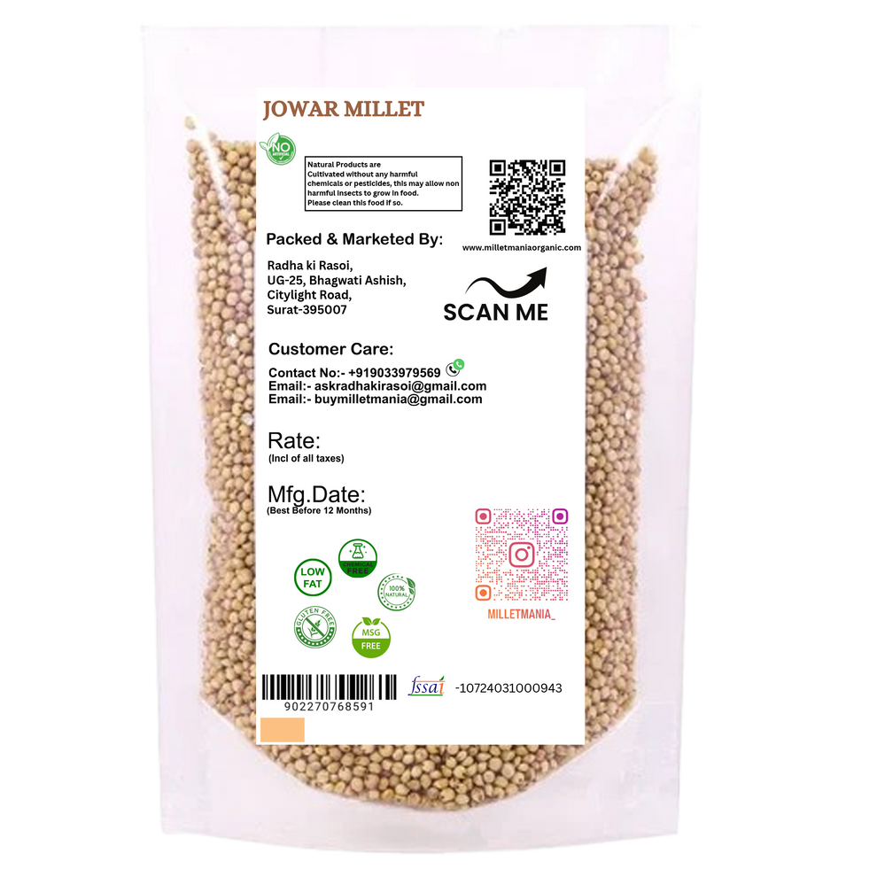 Jowar Millet – Millet Mania