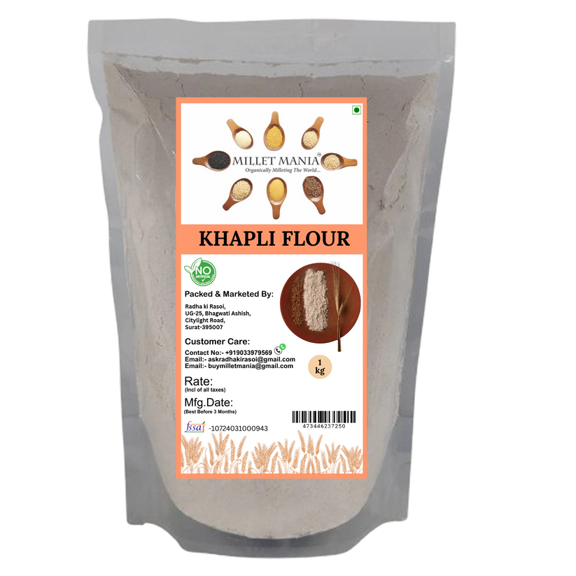 Khapli Flour (1 KG) – Millet Mania
