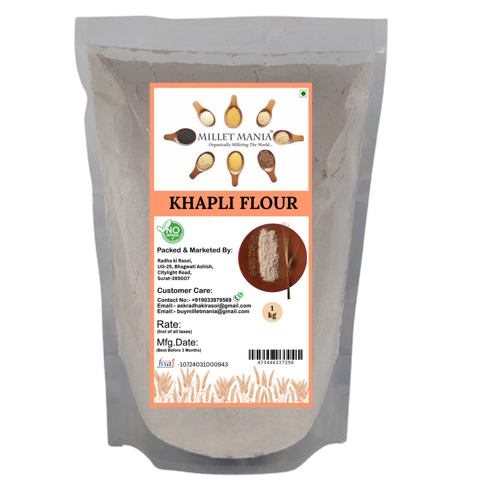 Khapli Flour (800g) – Millet Mania