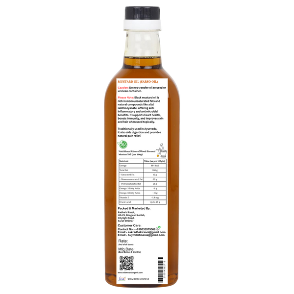 Mustard Oil – Millet Mania