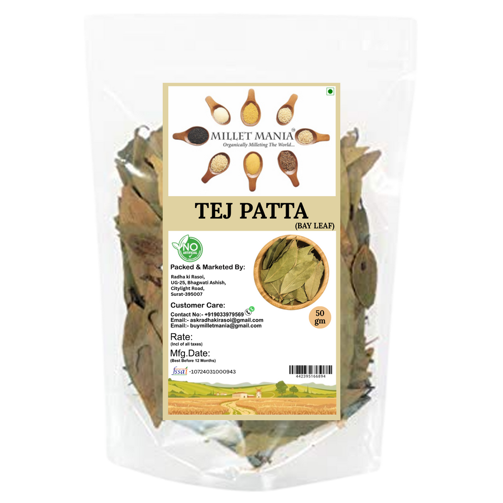 Tej Patta (Bay Leaf) (50g) – Millet Mania