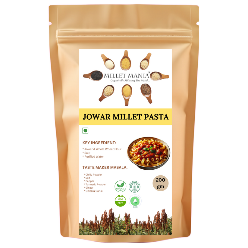 Jowar Millet Pasta (200g) – Millet Mania